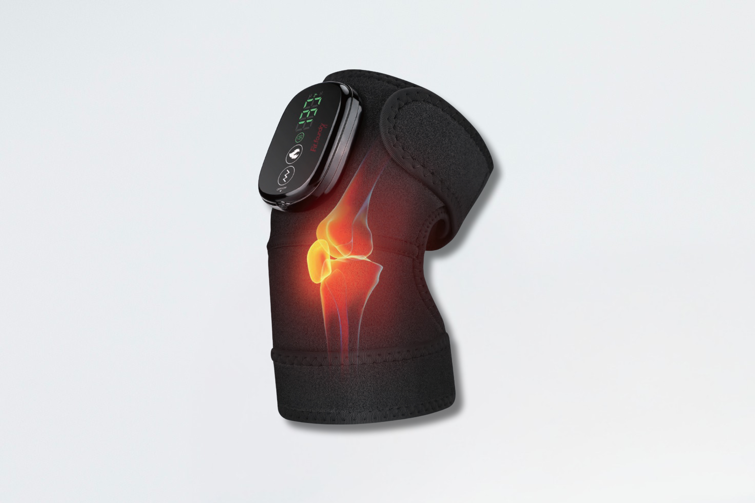 Fit Foundry Joint Relief Wrap - Heating & Massage Wrap for Joint Pain ...